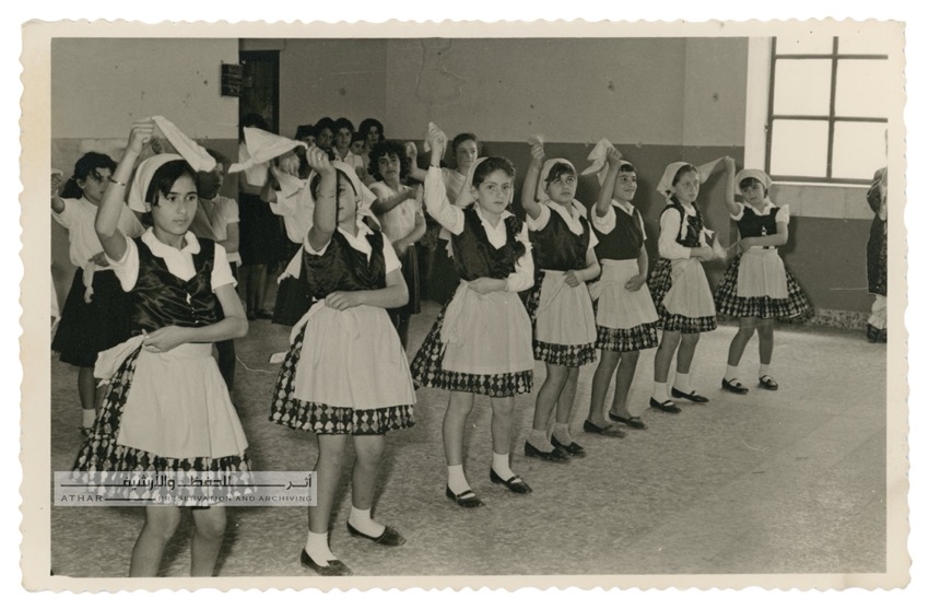 Expressionist dance at the Jaafaria Theatre رقص تعبيري على مسرح الجعفريّة · Athar for the ...